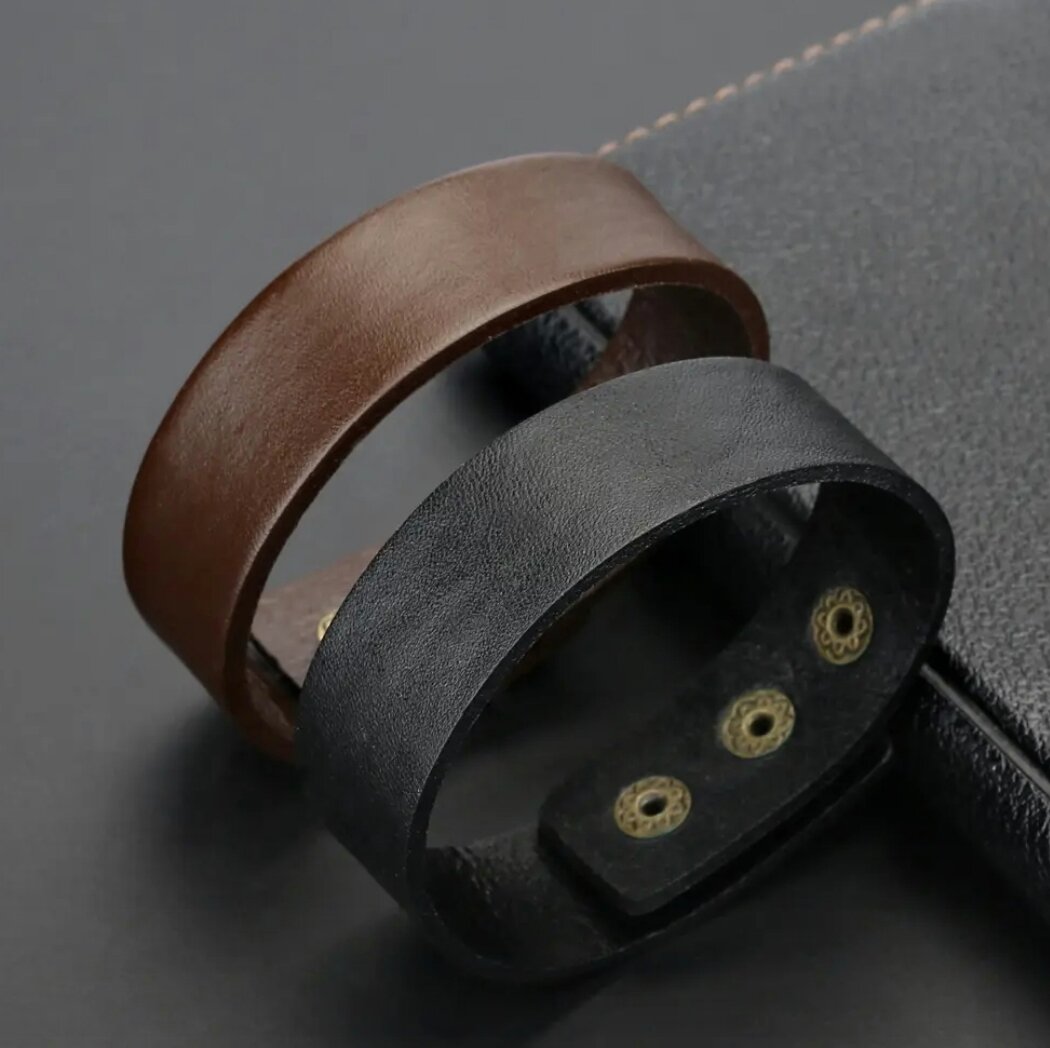 Браслет, кожа