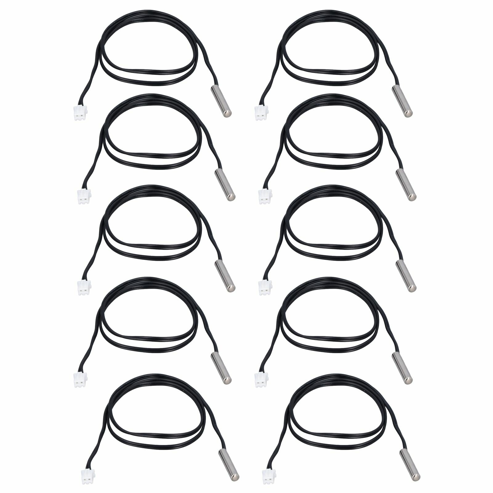 10 шт. датчик температуры NTC термистор, диапазон -25 C до 125 C, для систем контроля температуры