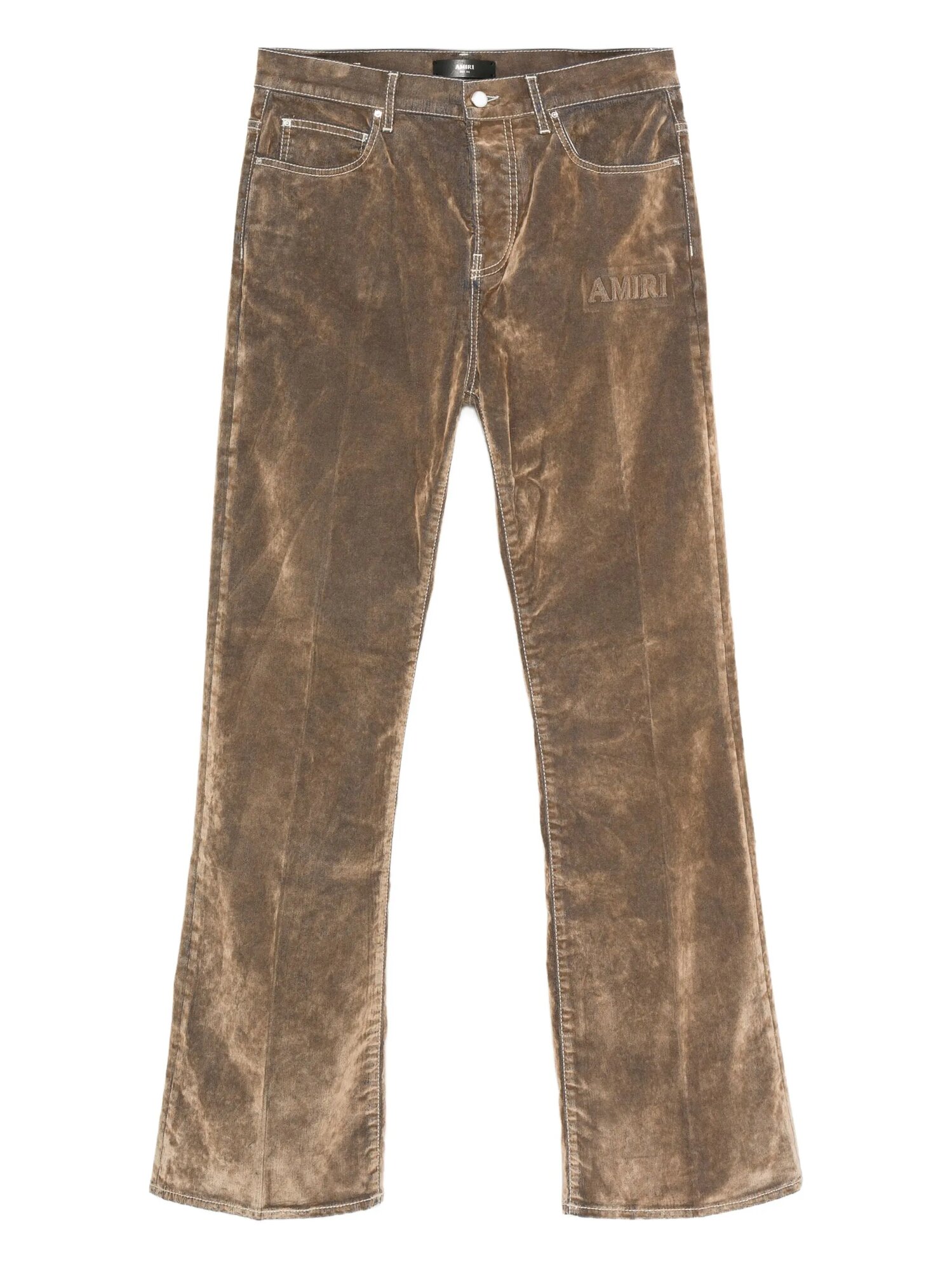 Джинсы Embroidered flare jeans 