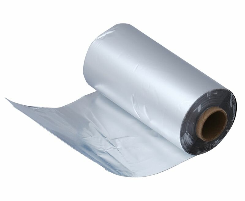 Фольга парикмахерская DEWAL Pro, 25 м, толщина 18 мкм, серебристая