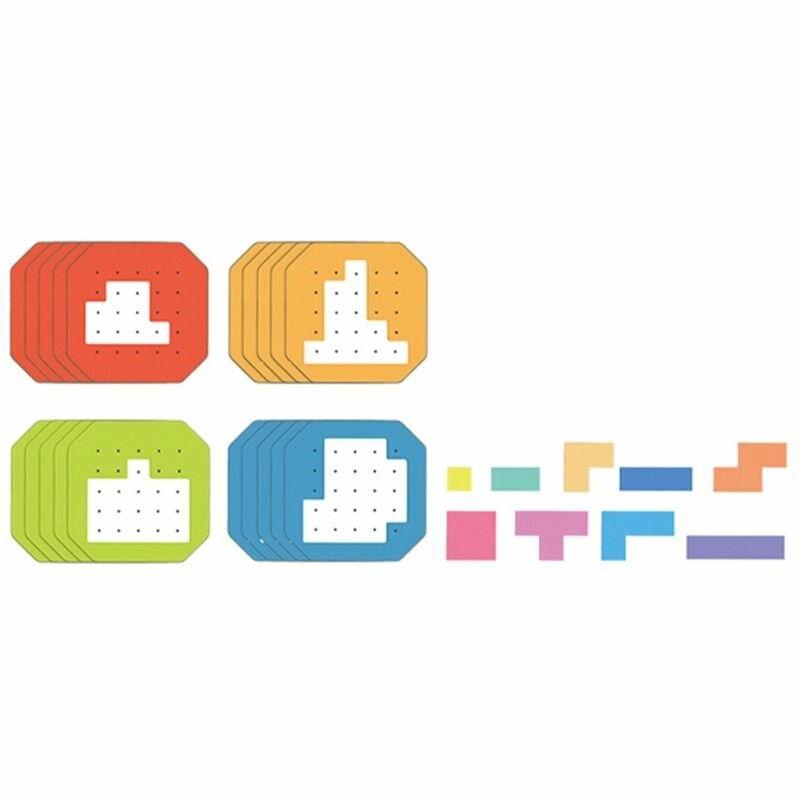 Детские когнитивные навыки Board Game Block Blozk Toy Toy Interactive Tabletop для семейной вечеринки