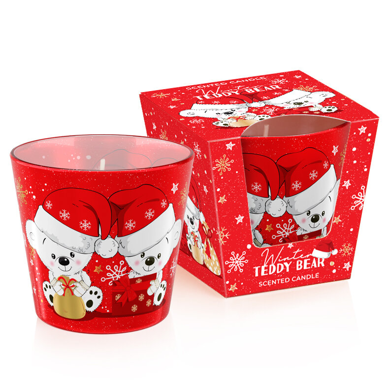 BARTEK Арома-свеча "Winter Teddy Bear" 115g