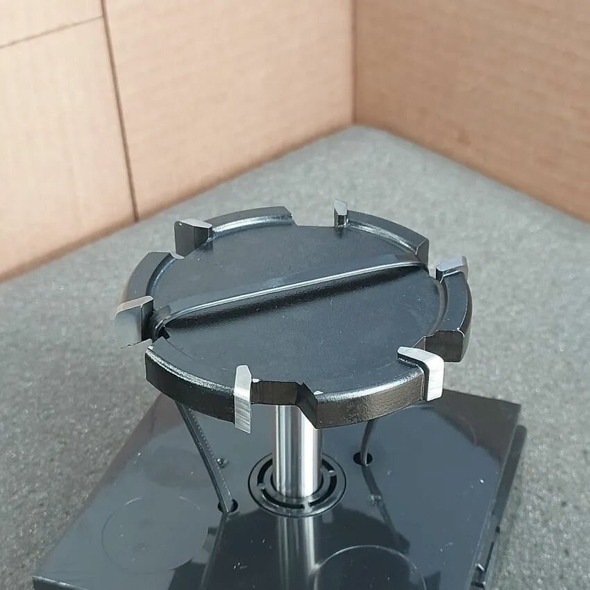 Фреза Глобус PRO фуговальная 50 мм с шестью ножами для слэбов ( выравнивание поверхности) ( проф. серия ) Z:6 D:50mm I:10mm d:8 mm серия 1008