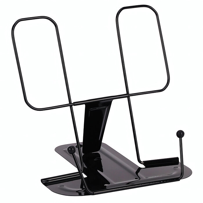 Подставка для книг, черная