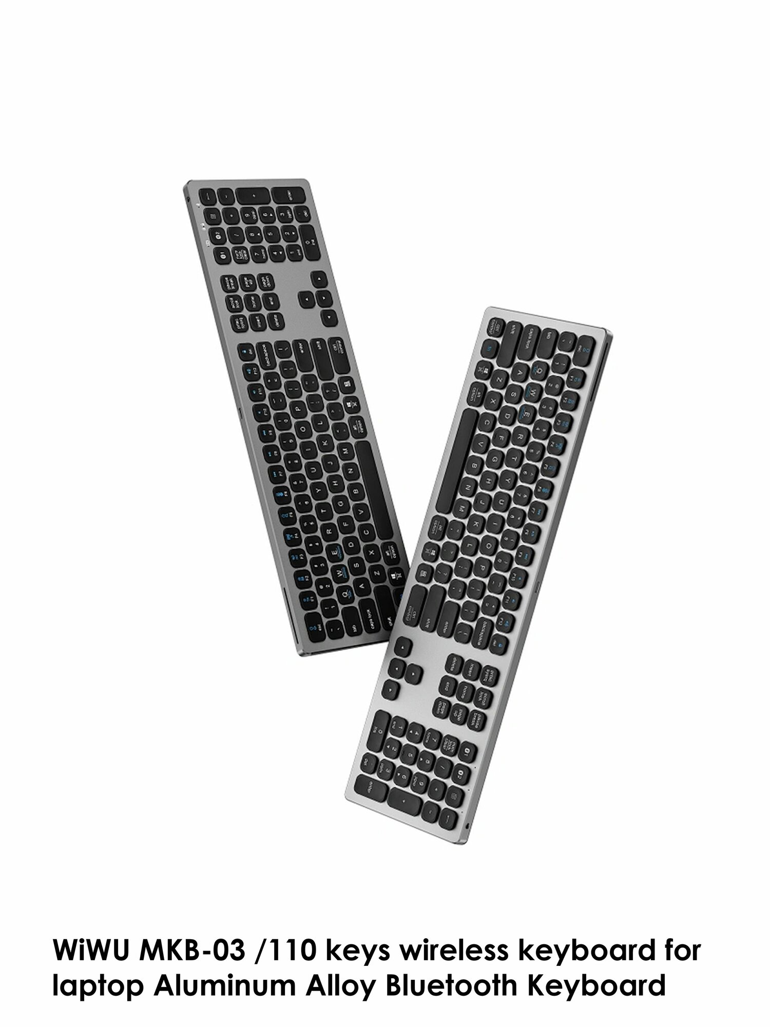 Беспроводная клавиатура WiWU Magic Keyboard Master MKB-03 , wireless keyboard for laptop Aluminum Alloy Bluetooth