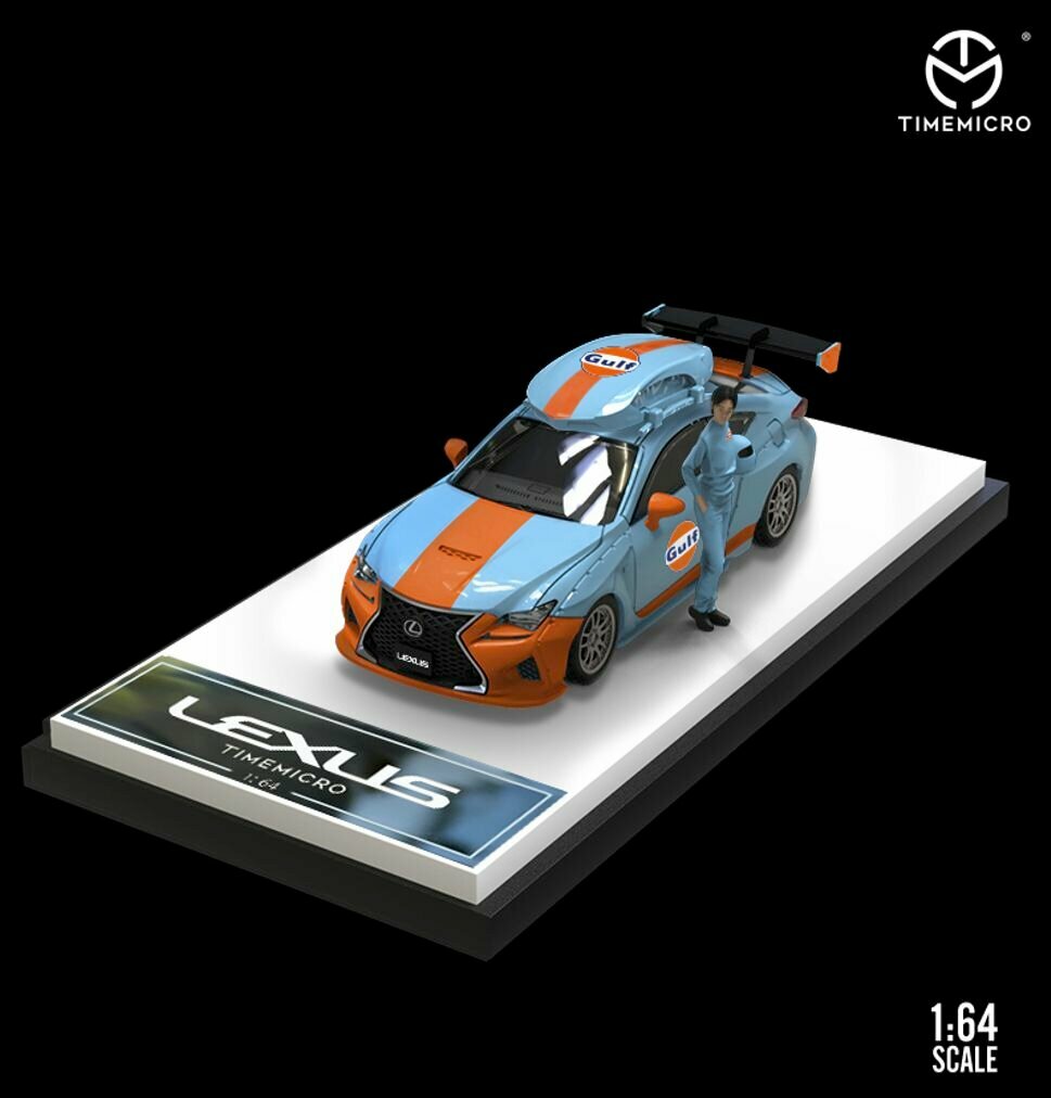Коллекционная машинка TIME MICRO 1:64 Lexus RFC GULF