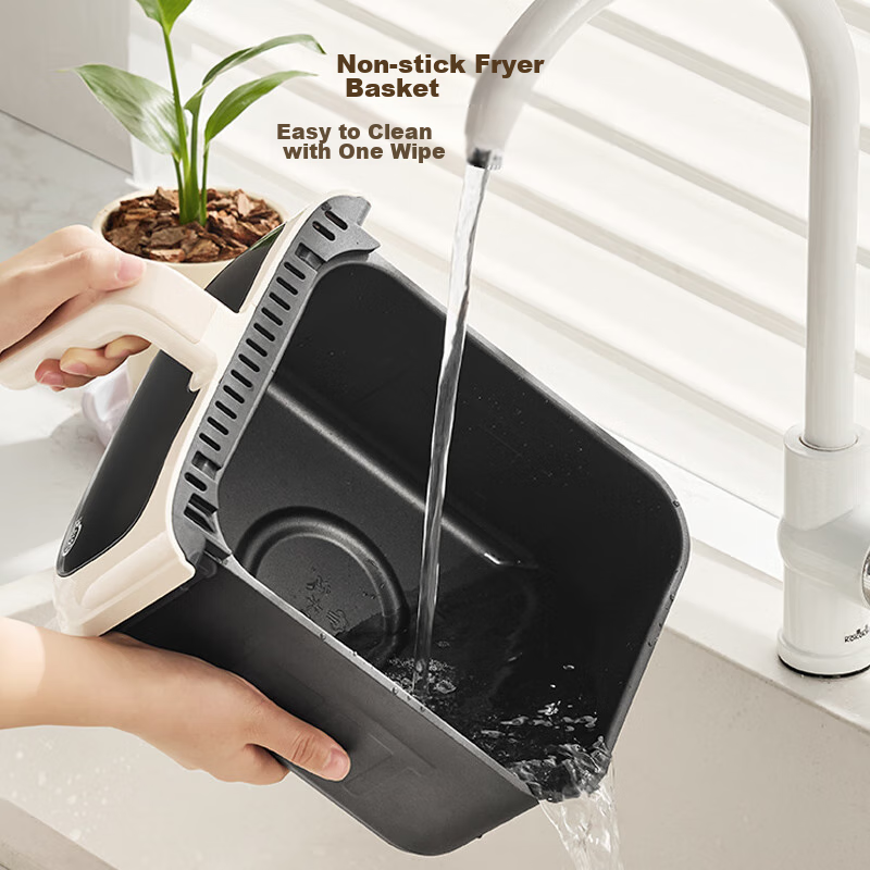 SUPOR Air Fryer No Flipping Required, Multi-Functional for Home Use, Far-Infrared 5L Large Capacity, Visible, High-Power Steam Tender Frying, Air Fryer KD50Y804