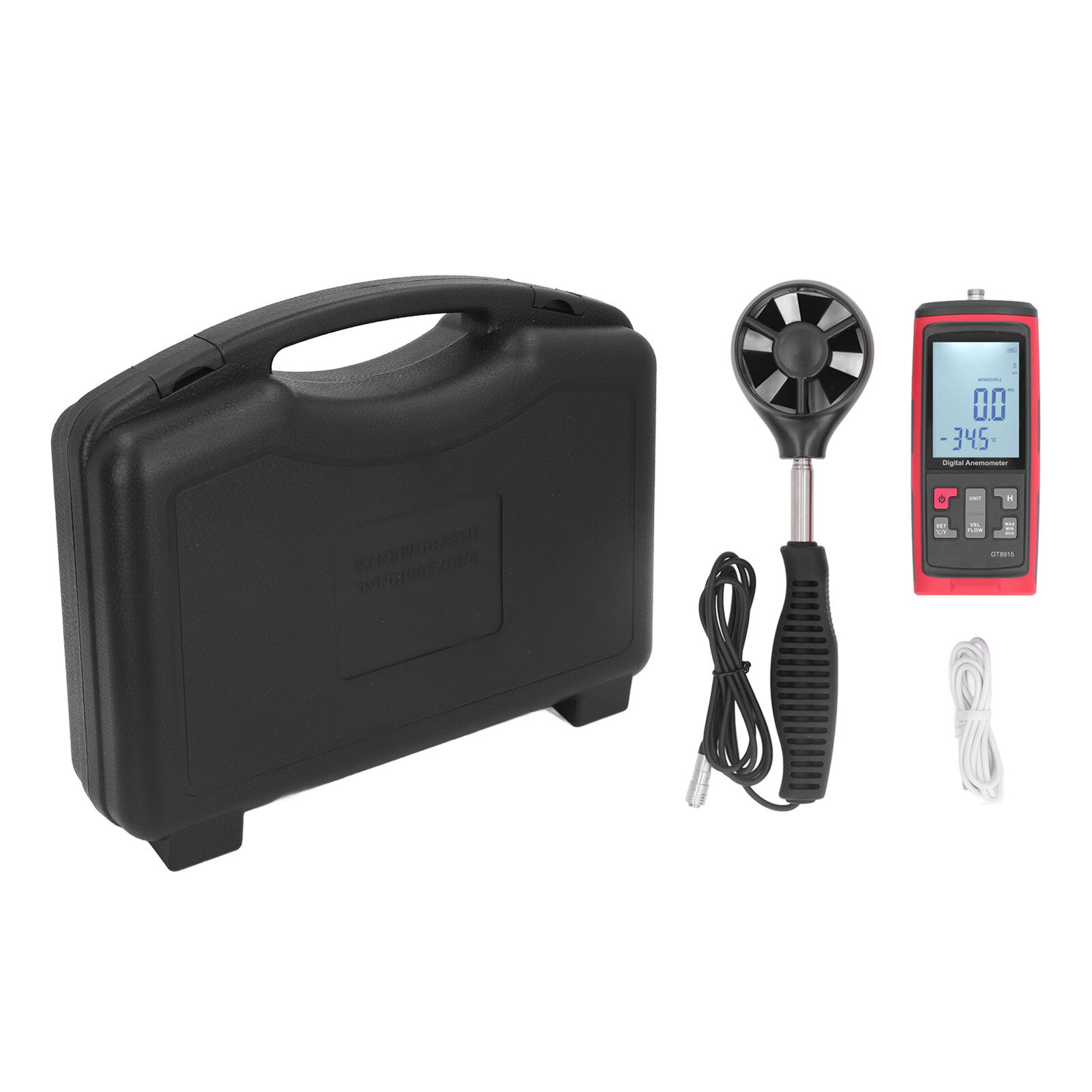 Анемометр с выдвижным датчиком для HVAC и дронов