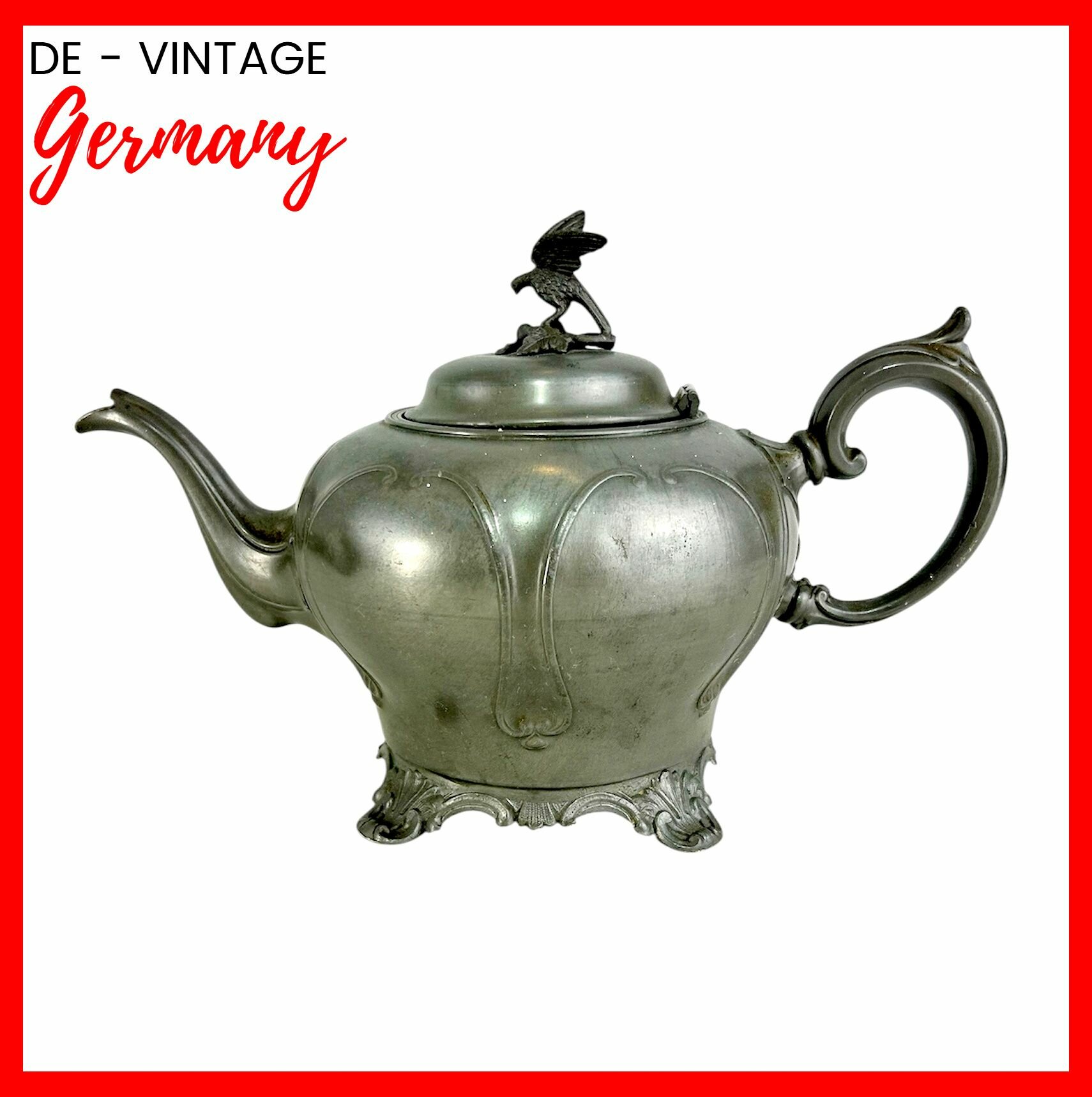 Чайник Птица, винтаж. Германия