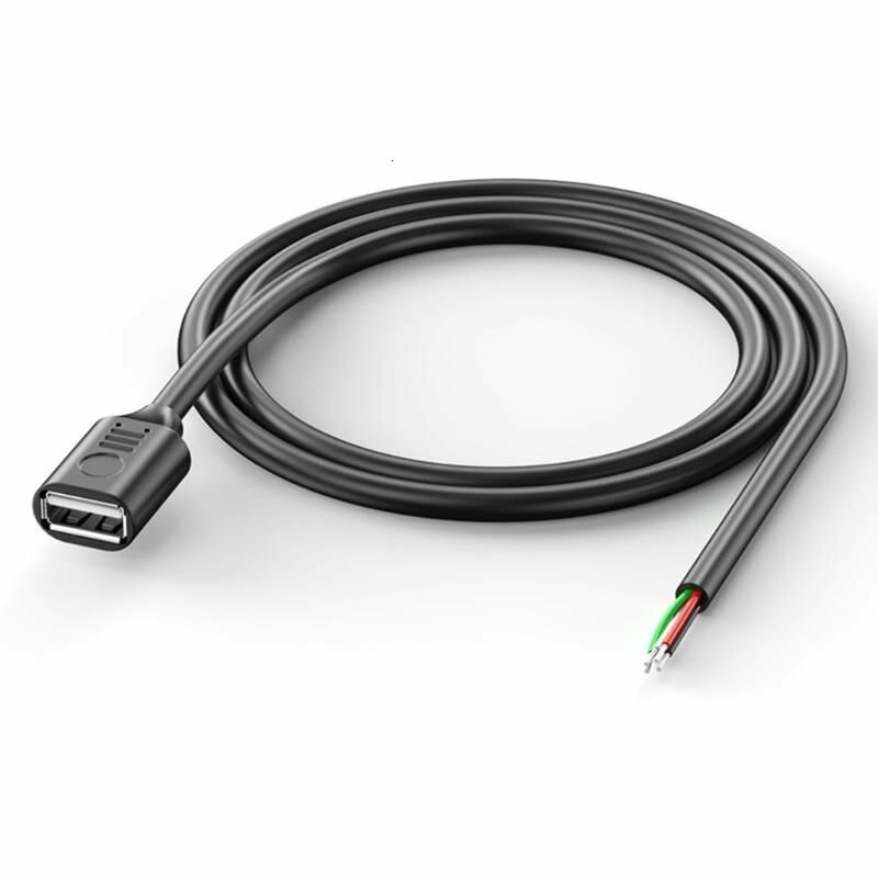 Гибкий USB -кабель с кабелем данных USB2.0 4PIN Wire Cogth, 1m - Внутренний провод