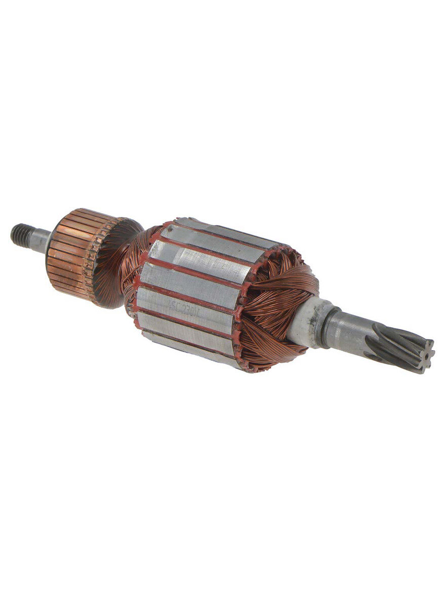 Ротор (L-200 мм, D-54 мм, 7 зубов, наклон вправо) для молотка отбойного PATRIOT DB 550 (20102876)