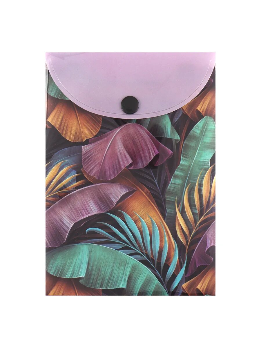 Папка конверт А6 на кнопке