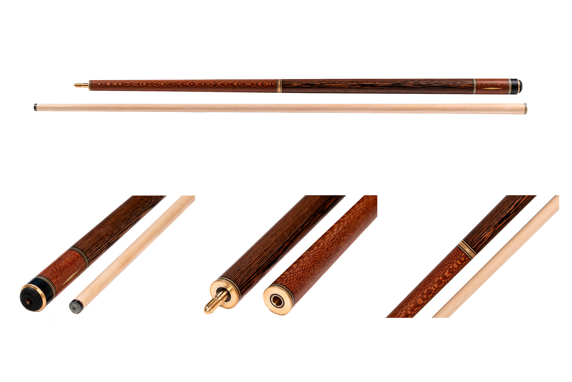 Weekend Кий / пирамида 2-pc "Supernova Sport" (граб, шелковое дерево, венге), с двумя удлинителями