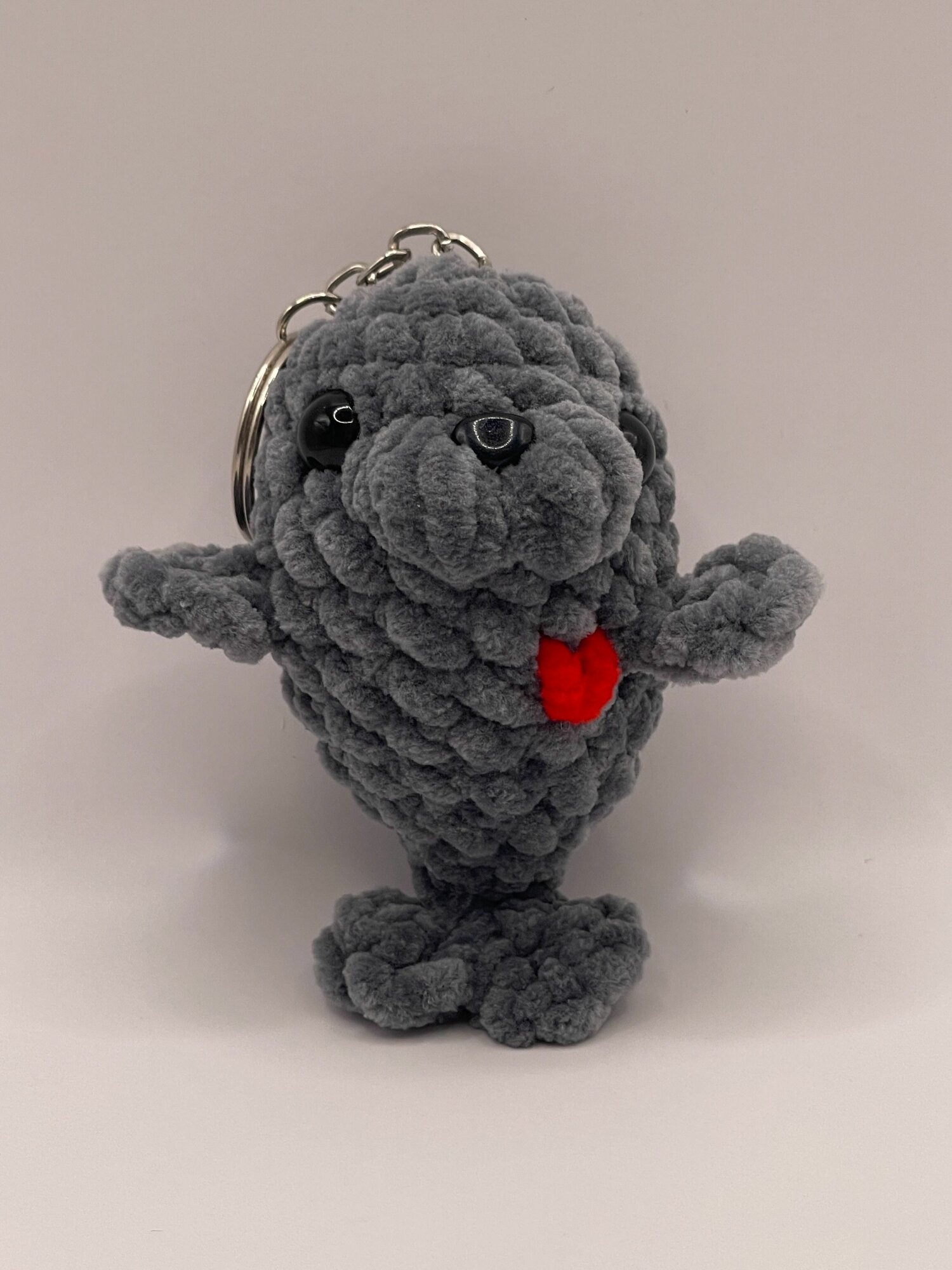 Набор мягких игрушек-брелков "Тюлень-Нерпа-Дельфин-Осьминожка-Жаба-Черепаха", ручная работа, 6 шт