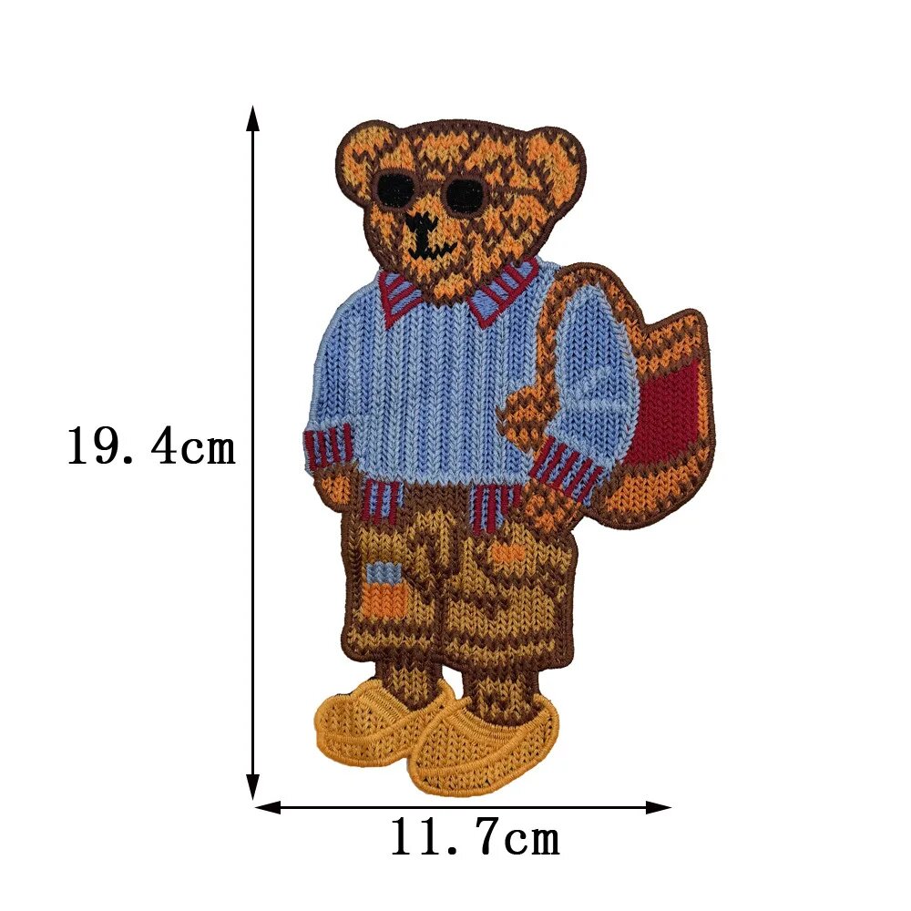 Нашивка с медведем для одежды Scp Shoulder bag bear