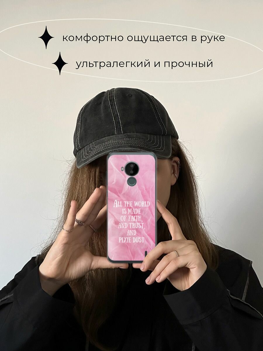 Чехол на Nokia C30 / Нокия C30 с принтом "Pixie dust - 8 марта" — фото 1
