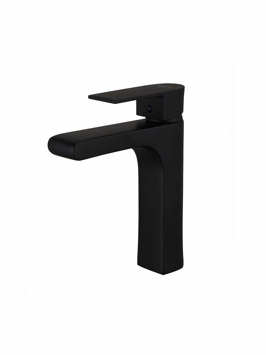 Melodia Della Vita Смеситель умывальник MELODIA Waltz картридж 35мм низкий поворотн. аэратор черный MDV30120bk