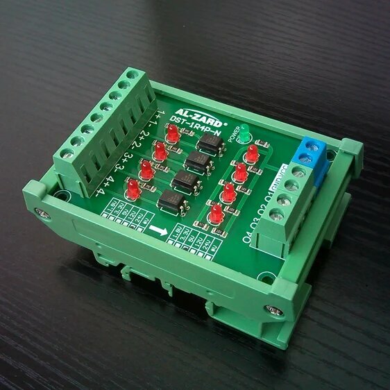 ERISU AUDIO DST-1R2P/4P/8P-N модуль преобразования уровня сигнала 12V to 24V, 2 Channel With Shell