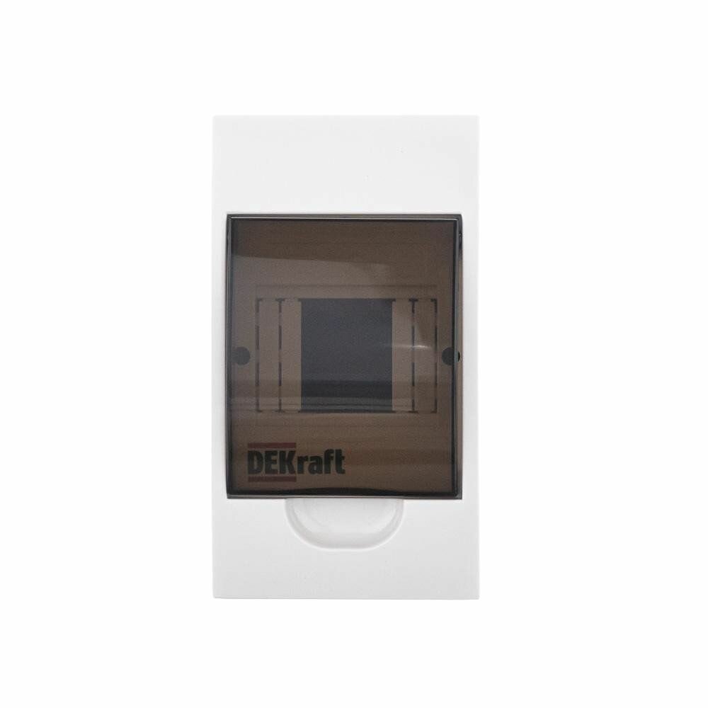 Распределительный щит DEKraft навесной, на 4 модуля, IP41, 220В