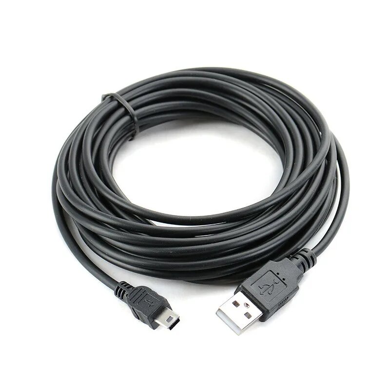 Мини USB кабель для MP3/MP4 5 м 3 м