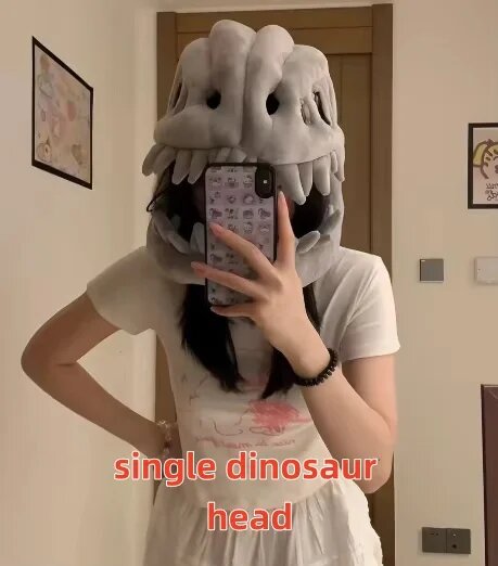 Популярные реалистичные 3D-костюмы скелетов динозавров и костюмы для косплея