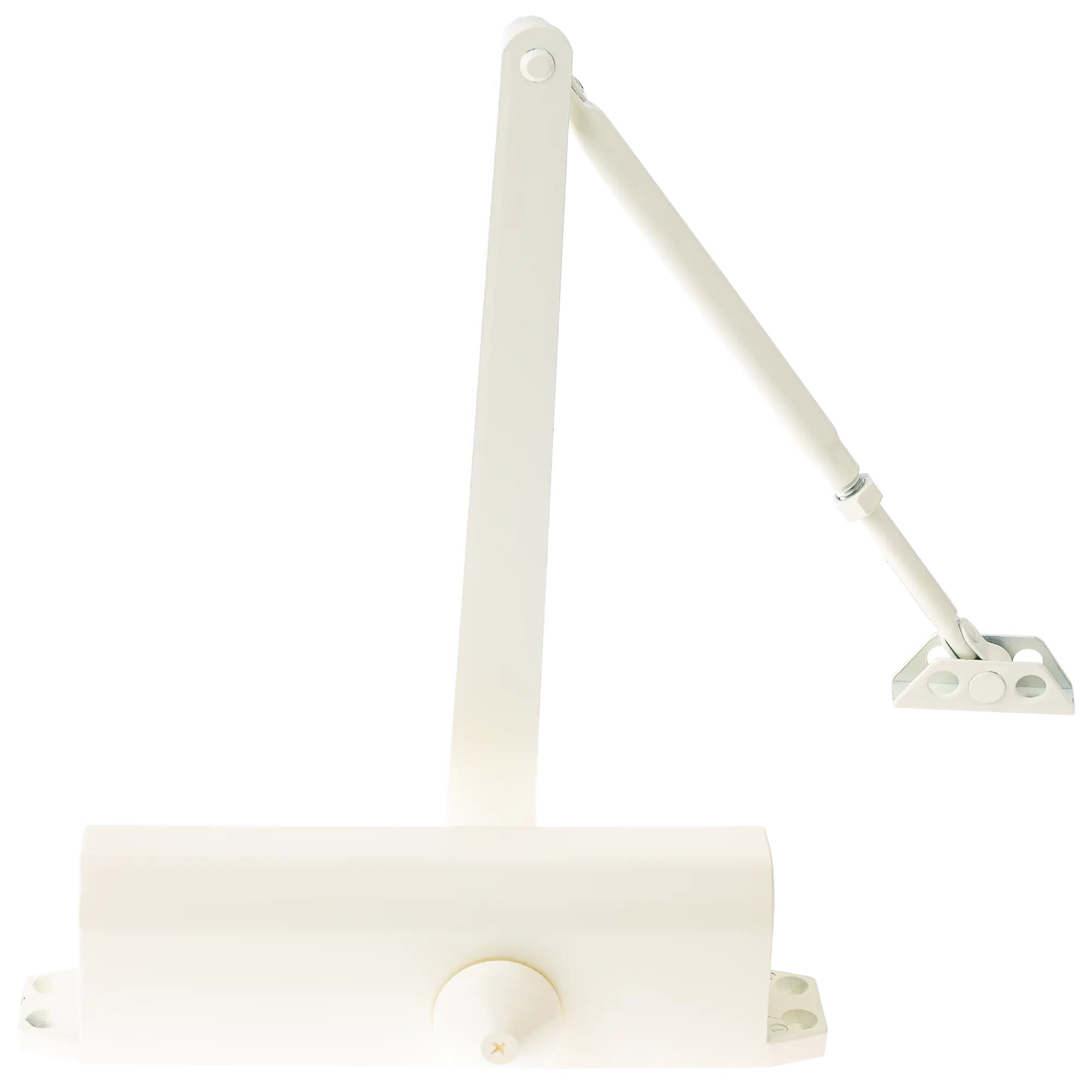 Armex EN6 доводчик дверной белый 140-180 кг для тяжелых дверей с регулировкой усилия