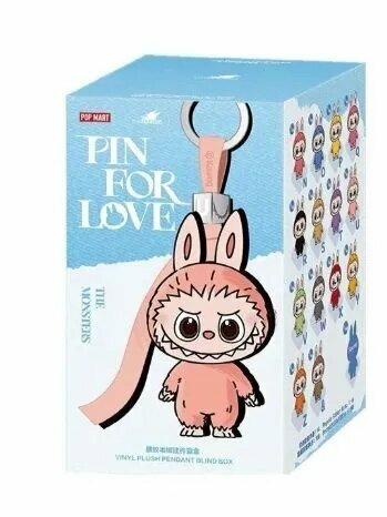 Labubu оригинал/ Labubu Pin For Love Серия 4.0Случайная фигуркаN-Z/Сюрприз коробочка