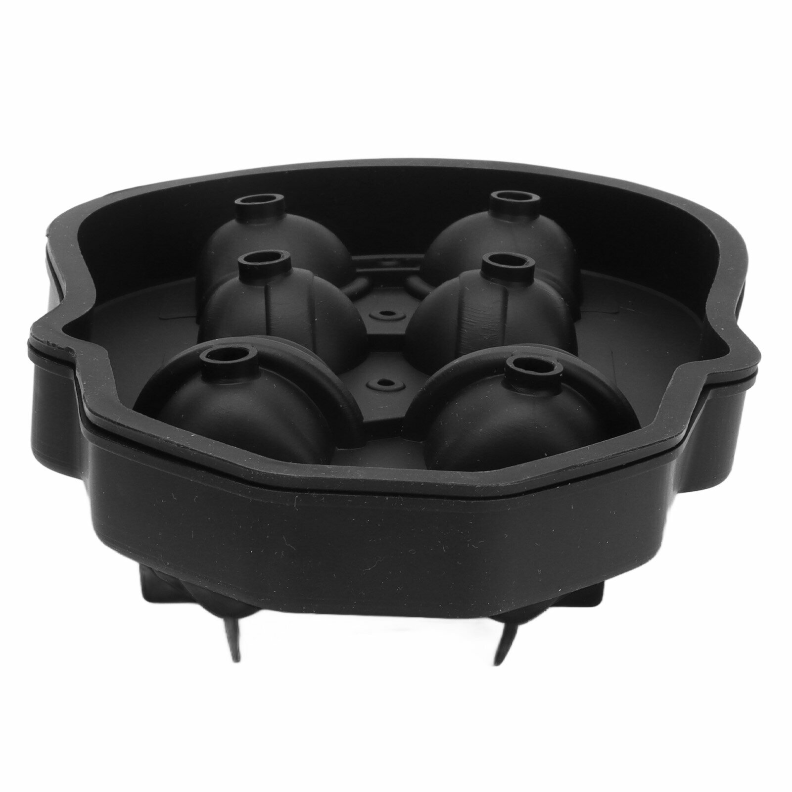 2 шт. 3D череп силиконовая форма лоток для льда форма для выпечки для пудинга льдогенератор Кухня домашняя вечеринка бар