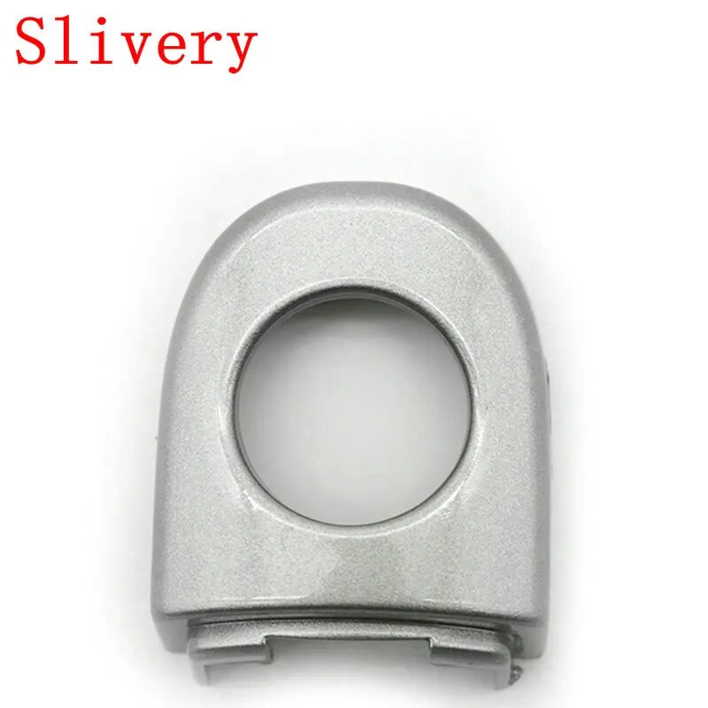 Для POLO Tiguan 2010-2016 передняя левая дверная ручка, крышка цилиндра замка Slivery