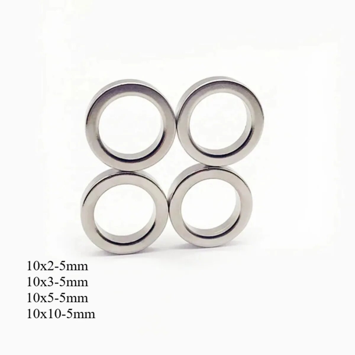 Неодимовые магниты N35 10x2-5mm, 50шт