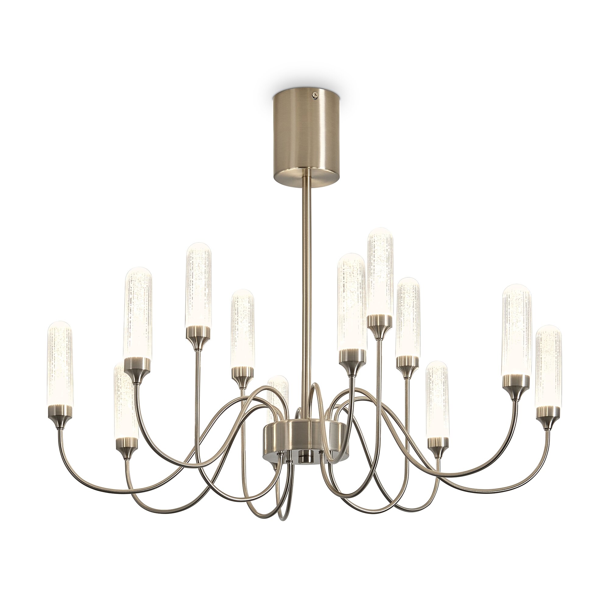 Люстра на штанге Freya Alias FR2050CL-L36N, LED, кол-во ламп:1шт, Никель