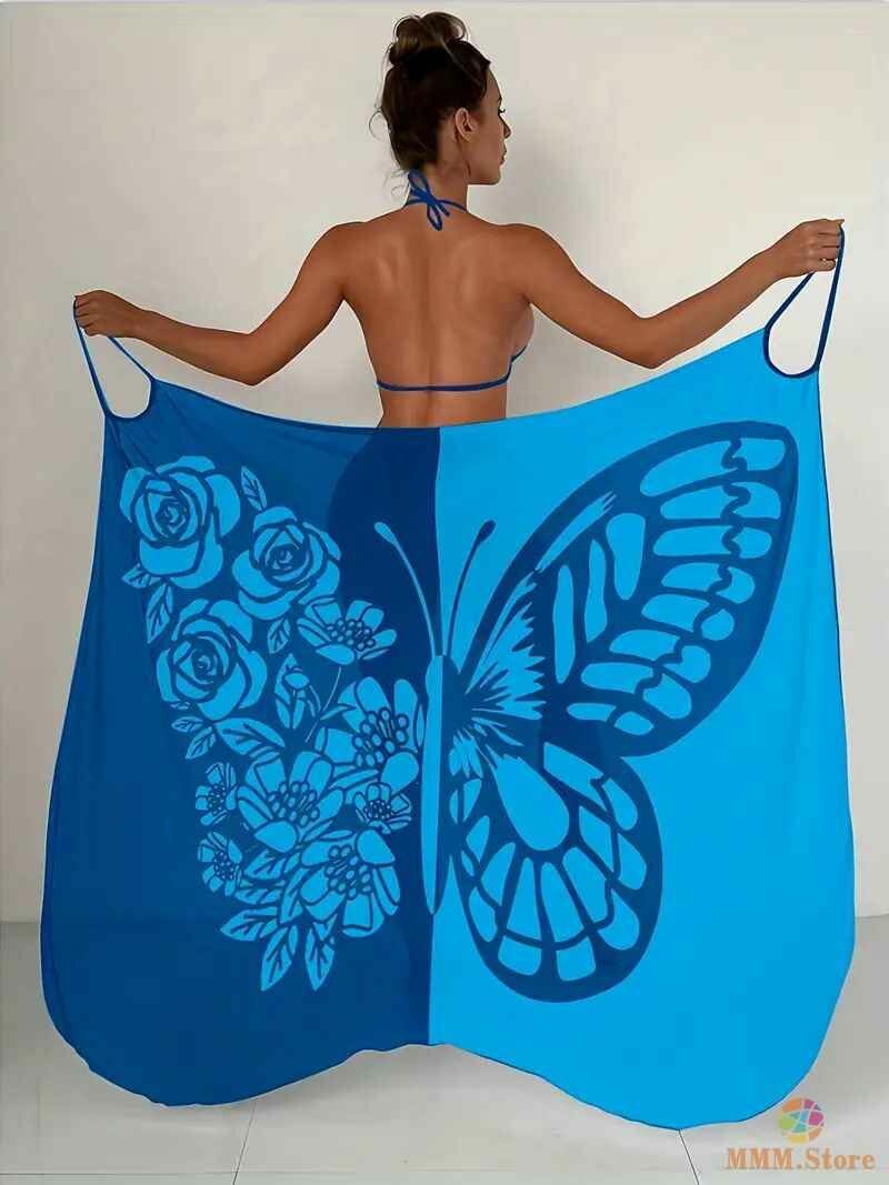 Полотенце "Пештемаль", пляжное, из микрофибры, яркое, быстросохнущее, 100x150 см