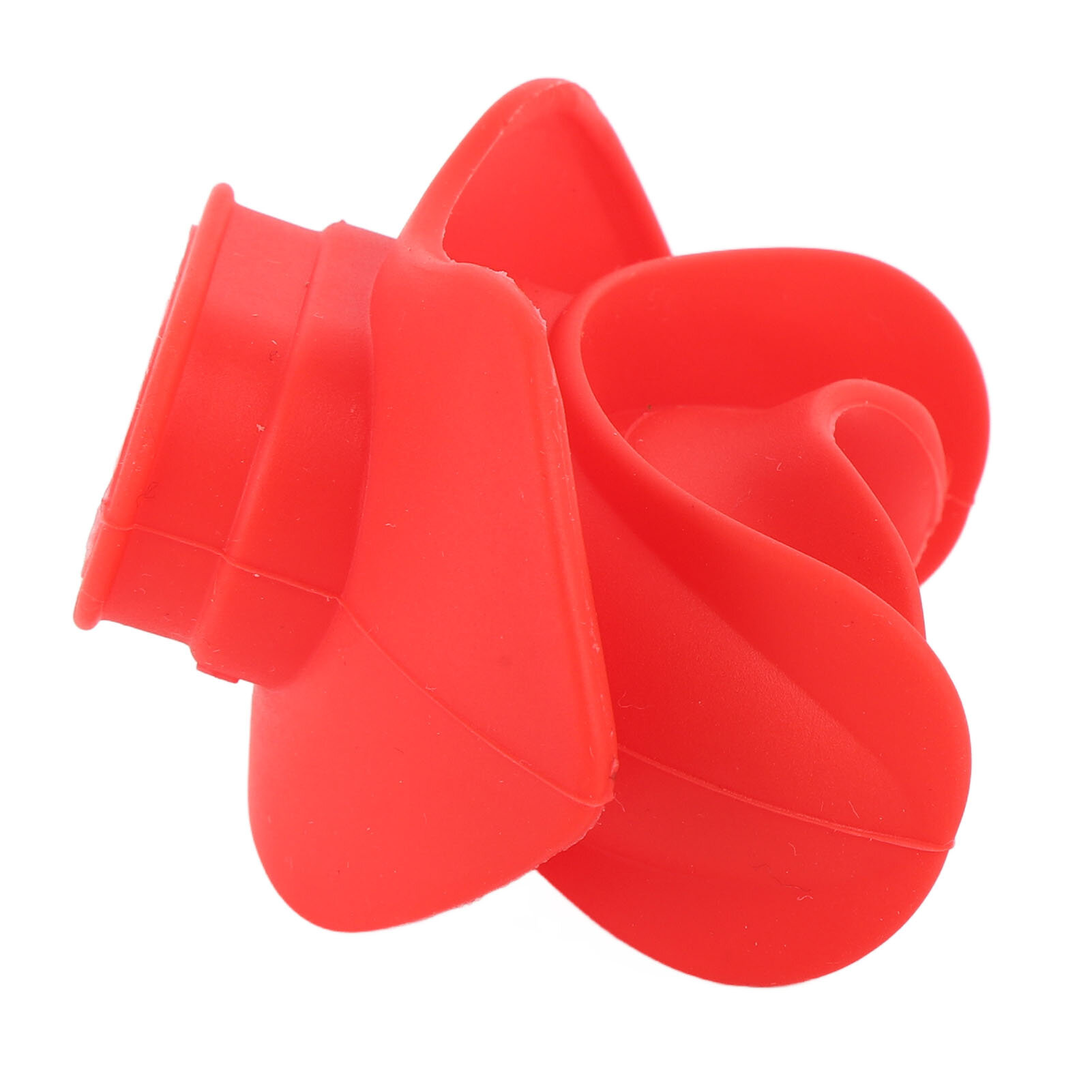 Загубник для регулятора для дайвинга с завязкой, силиконовый, удобный, для подводного плавания, фридайвинга, красный