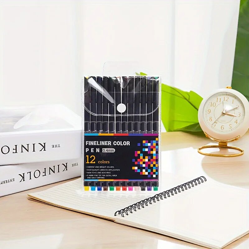 Фломастеры FineLiner Color 12 цветов