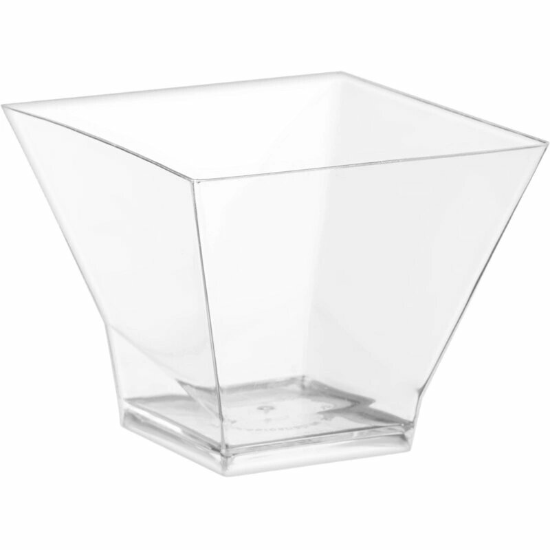 Форма фуршет PS Пагода 120мл, прозр, 500шт/кор (5032)