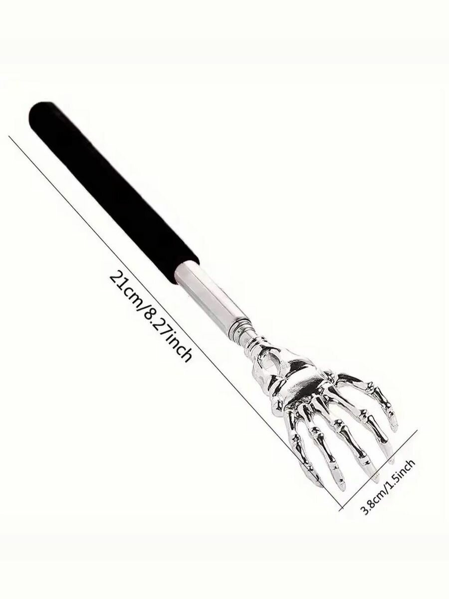 Чесалка для спины телескопическая, массажный прибор от 21 до 58 см