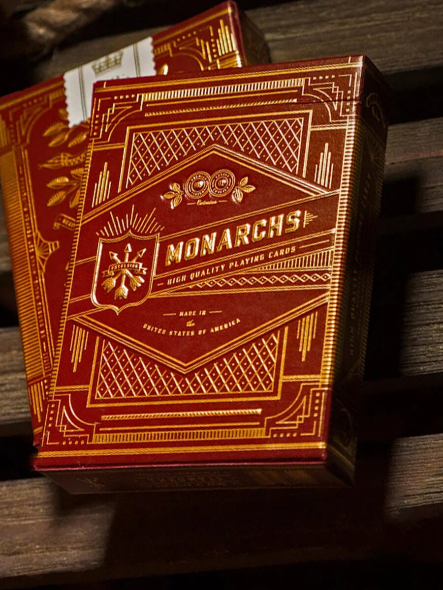 Карты Theory11 Monarchs Red / Монархи красные