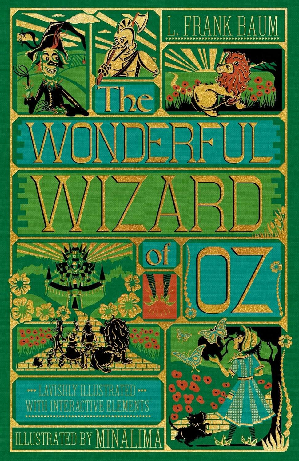 Frank Baum. The Wonderful Wizard of Oz MinaLima edition Волшебник Страны ОЗ издание МинаЛима/ Книги на английском языке
