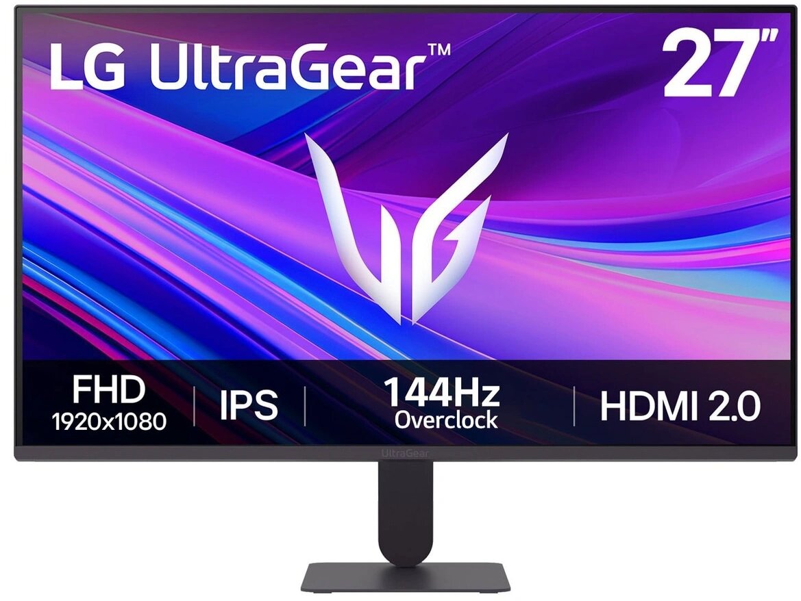 Монитор LG 27" UltraGear 27G411A-B черный IPS LED 16:9 HDMI матовая 1500:1 250cd 1920x1080 144Hz G-Sync FreeSync DP FHD
