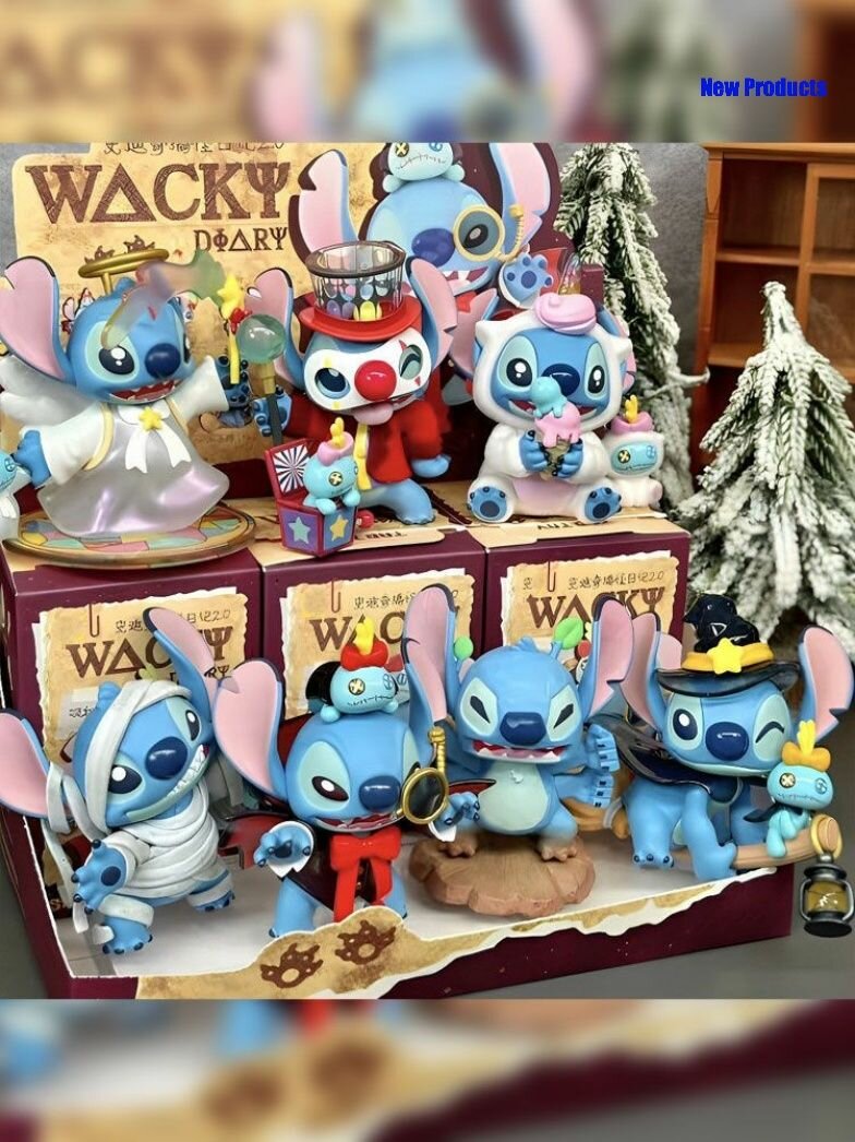 Коллекционная фигурка Маленький Волжебник Стич с эксклюзивным декором обновлена до версии 2.0 в прозрачной упаковке