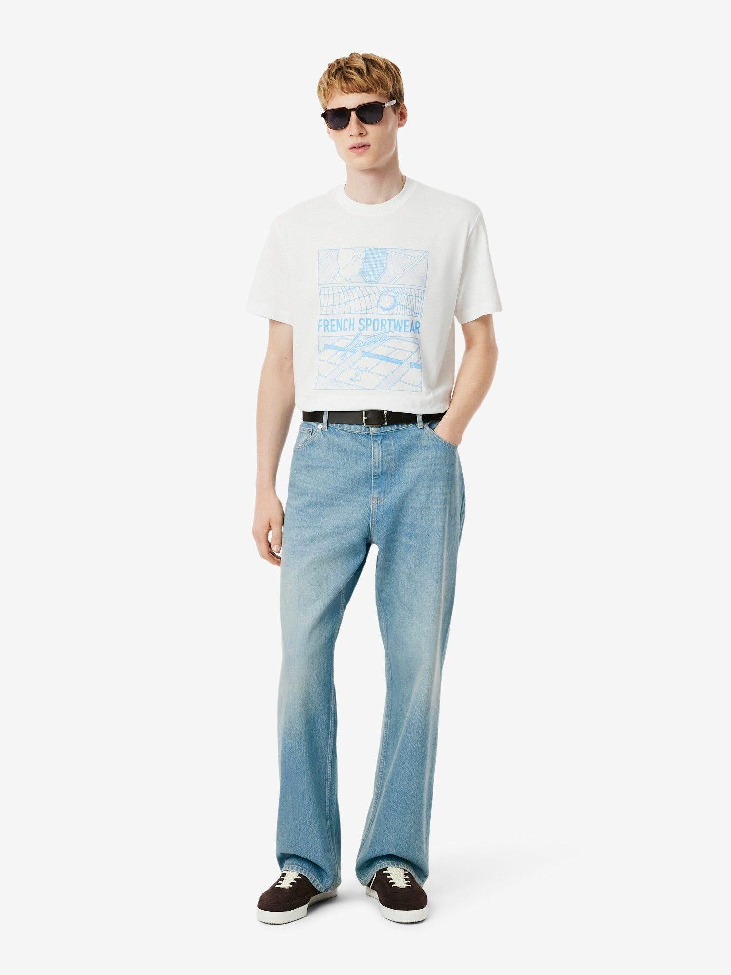 Джинсы широкие 