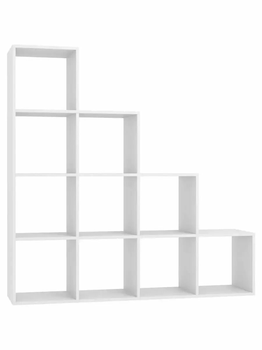 Стеллаж KVADRO NOVO деревянный напольный для игрушек книг, от производителя