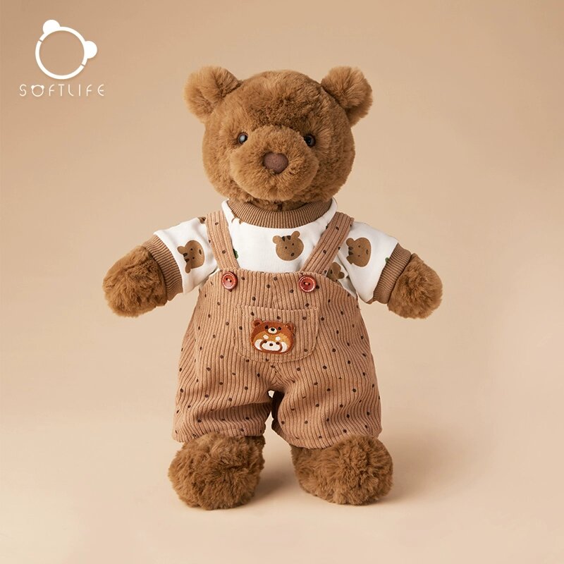 Костюм Softlife Honey Pot медвежонка, светло-бежевый, 42 см, мягкая игрушка для детей
