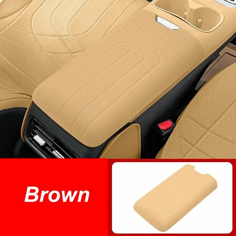 Для Geely Galaxy Starship 7 EM-i 2024 2025: Силиконовый защитный чехол для brown, Коричневый