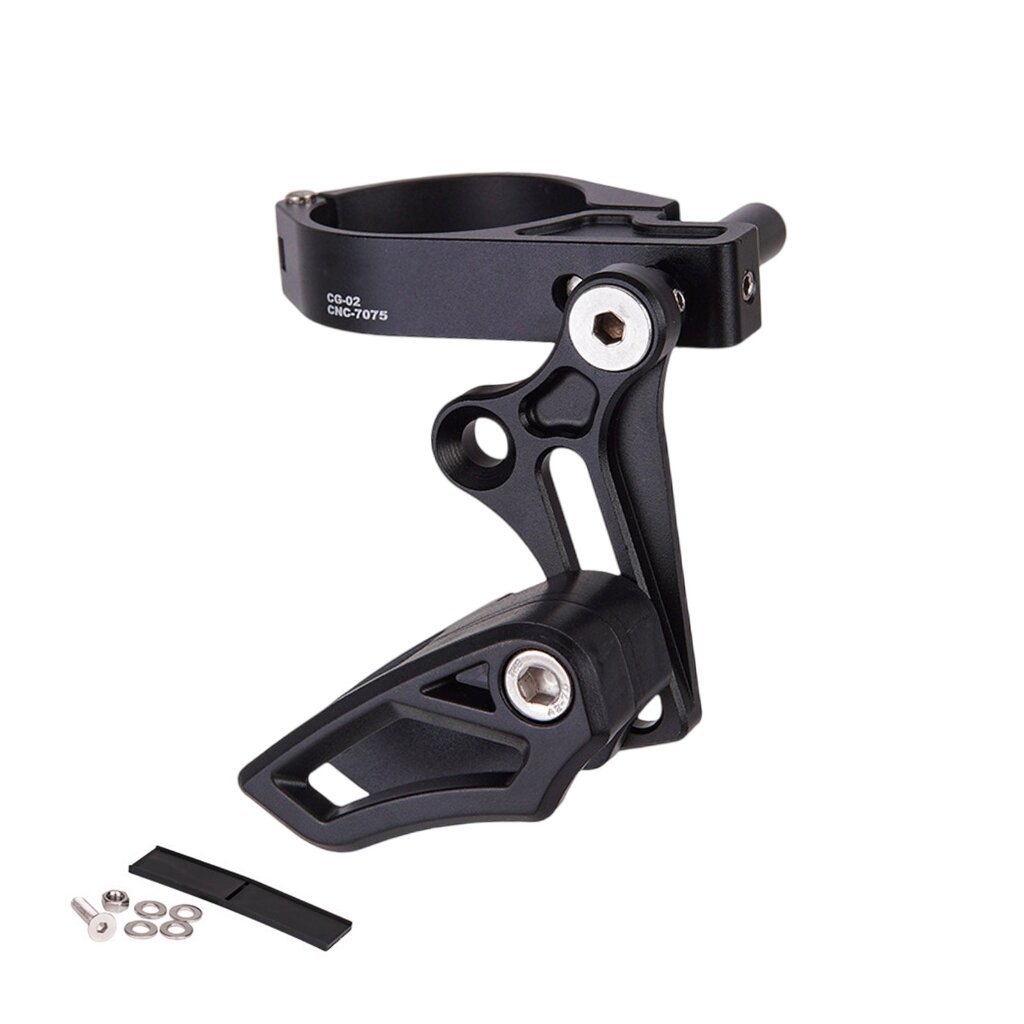 Регулируемая направляющая цепи для велосипеда, защита цепи, защита от сброса цепи, крепления 31.8 и 34.9 мм, простая установка