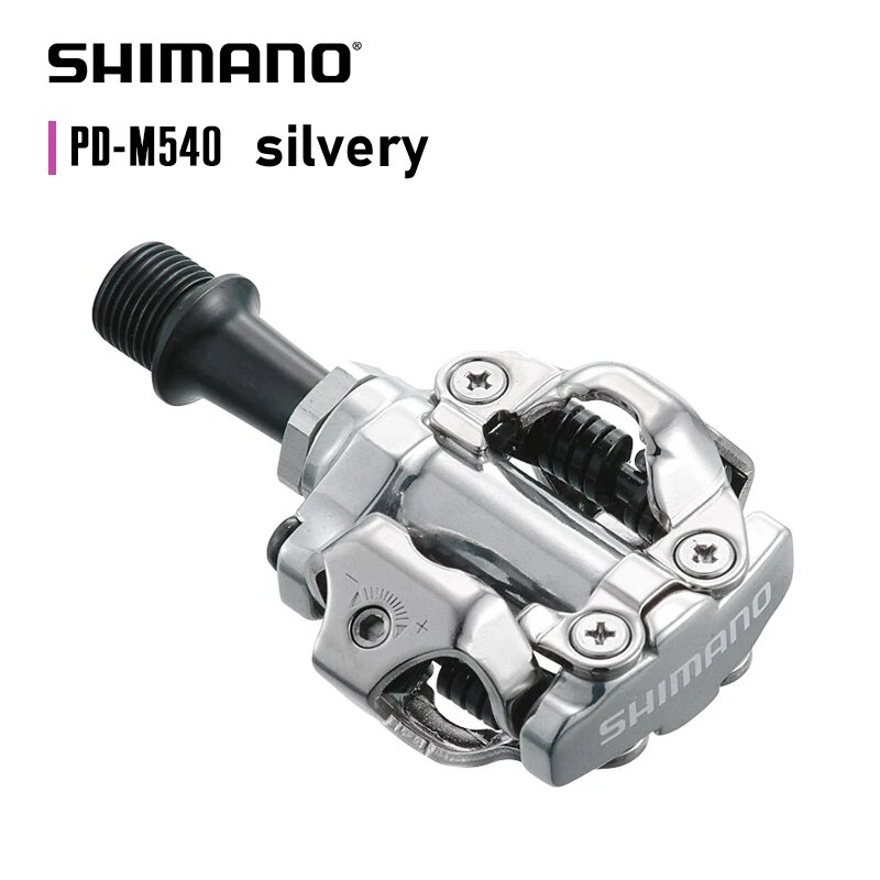 SHIMANO MTB педали SPD Серебряный, M540 silver