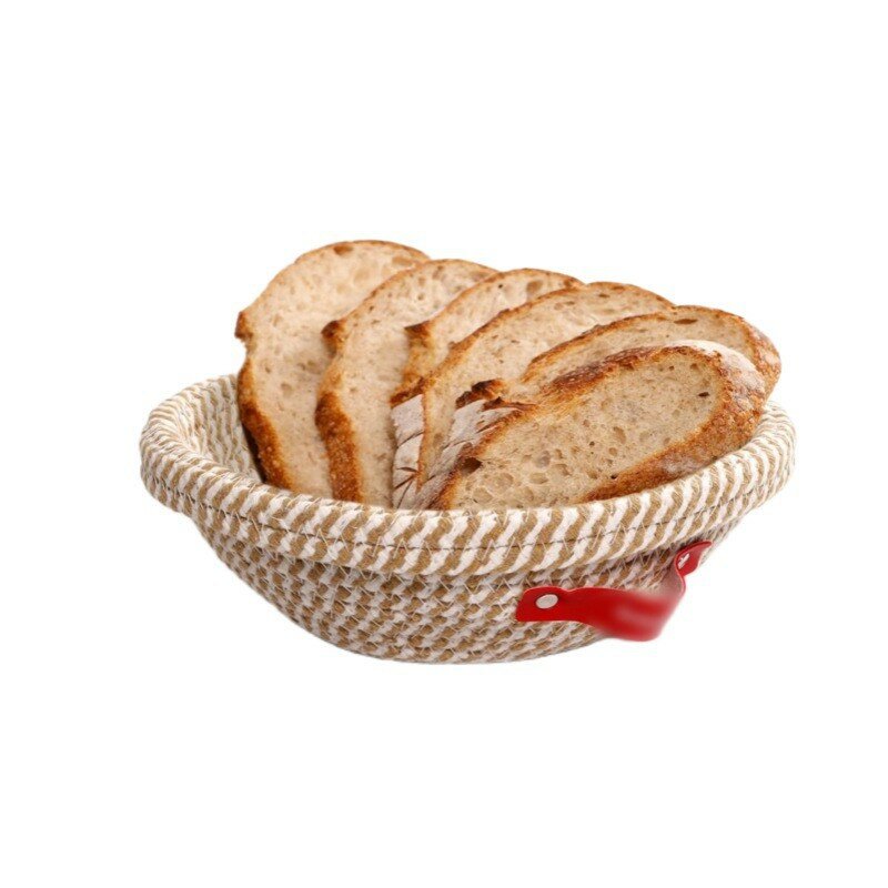 Корзина для брожения Вьетнамская ротанг выпечка посуда хлеб круглая корзина для хлеба