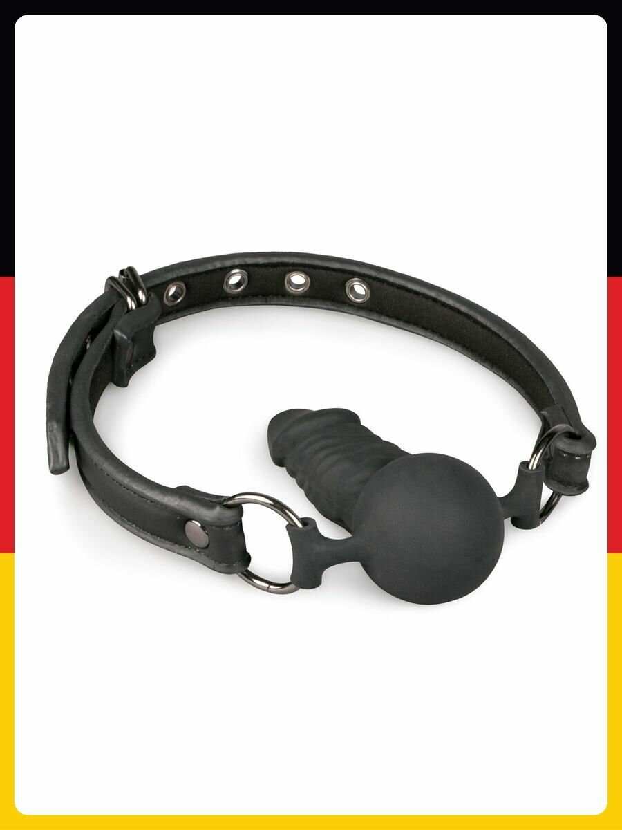 Аксессуар БДСМ Ball gag with silicone cock