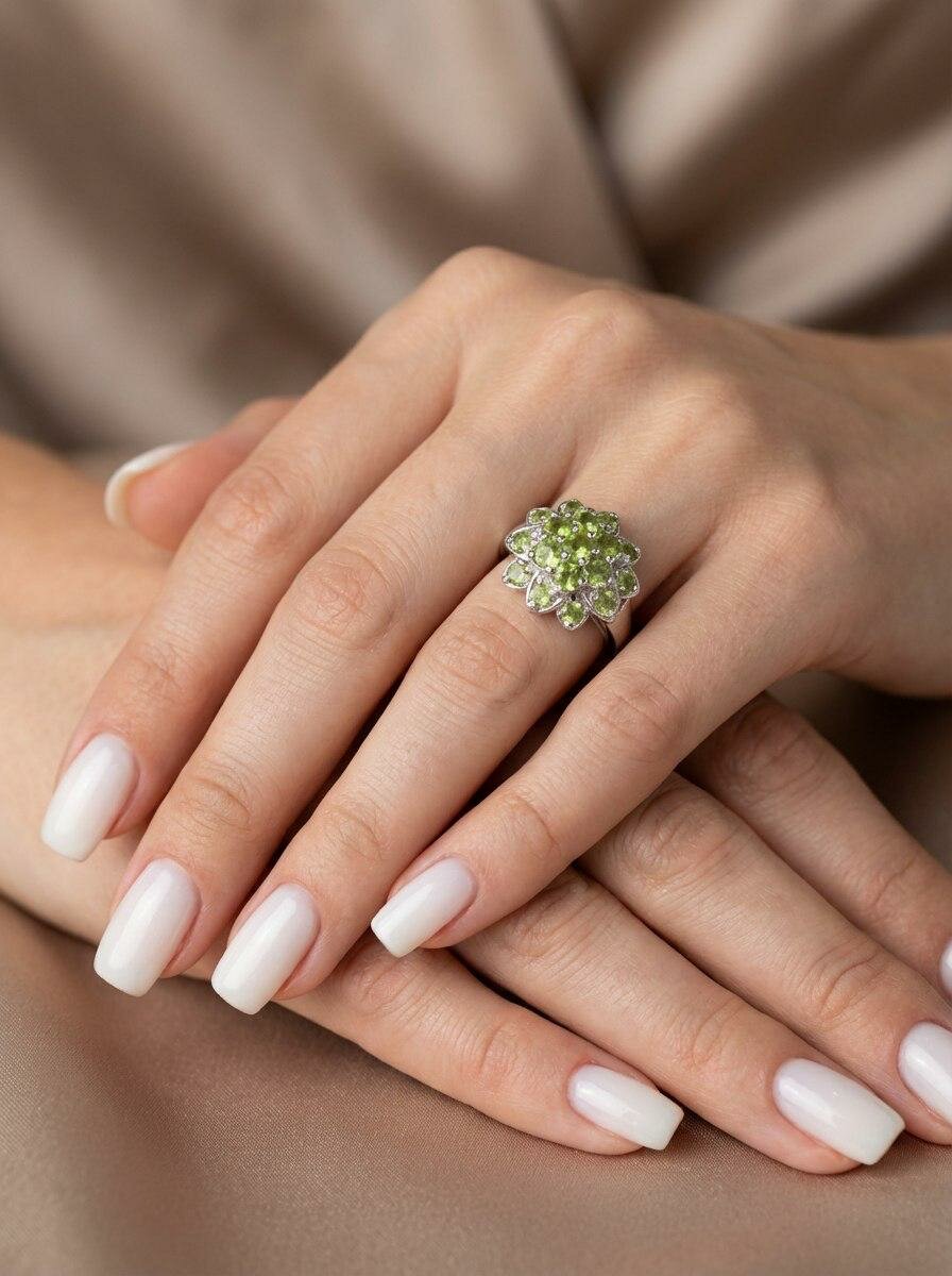 Кольцо тонкое, серебро, 925 проба, родирование