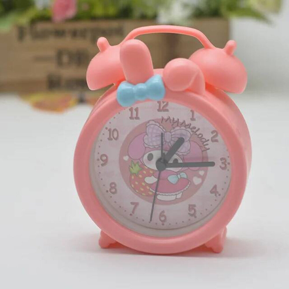 Будильник Disney Stitch с Минни, металлический звонок, ретро, винтажные часы, студенческий будильник, персонализированные настольные часы, детский подарок